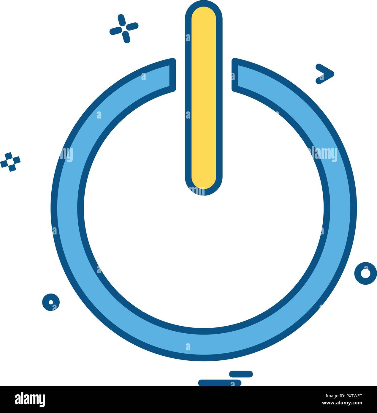 Power icon design vector Stock Vector Image & Art - Alamy