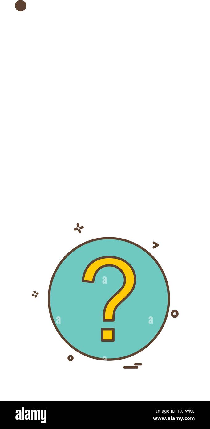 Help icon design vector Stock Vector Image & Art - Alamy