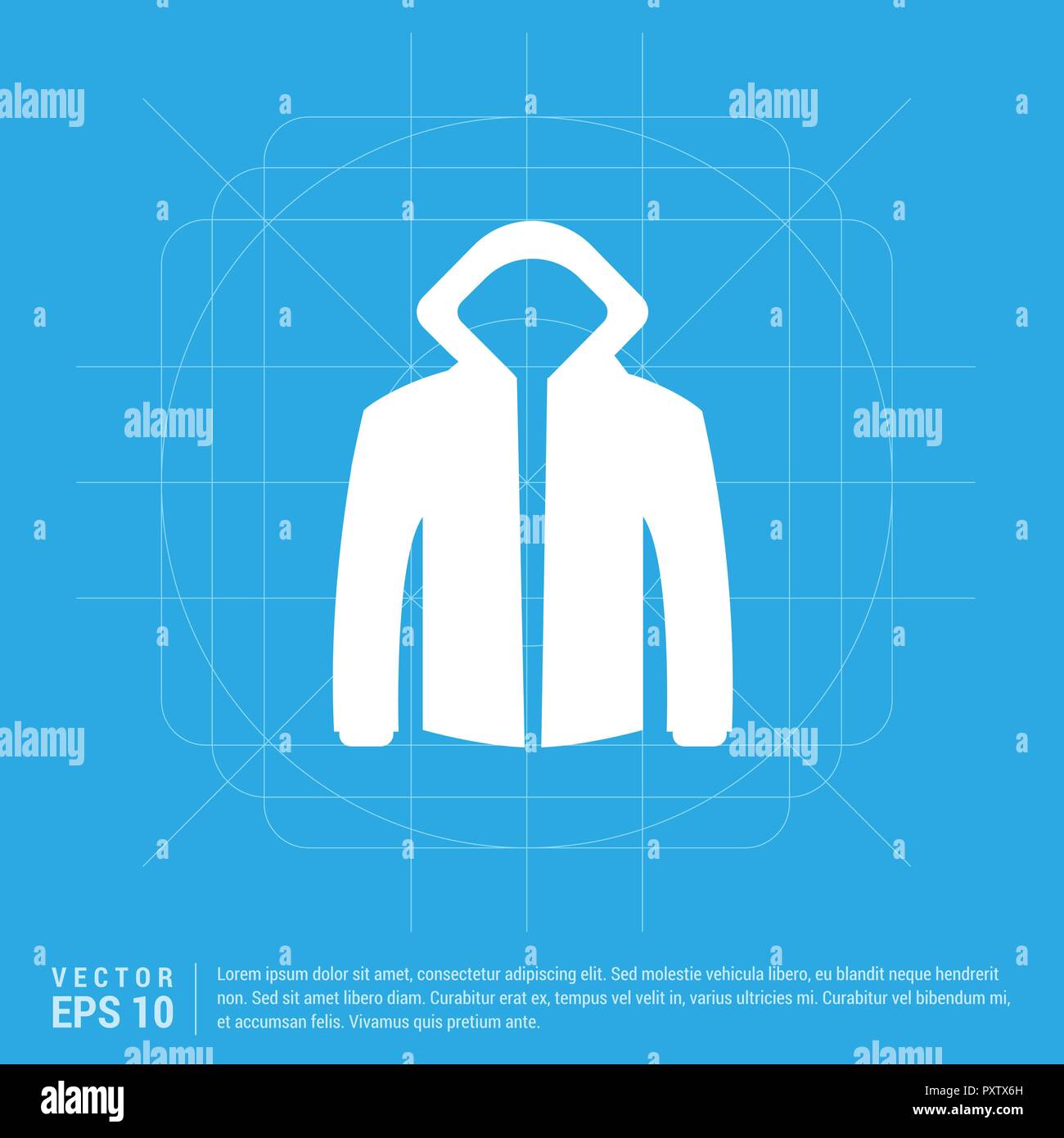 Hooded look Stock Vector Images - Alamy