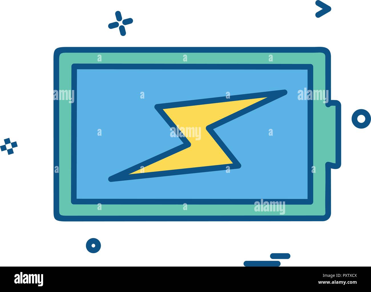 Battery icon design vector Stock Vector Image & Art - Alamy