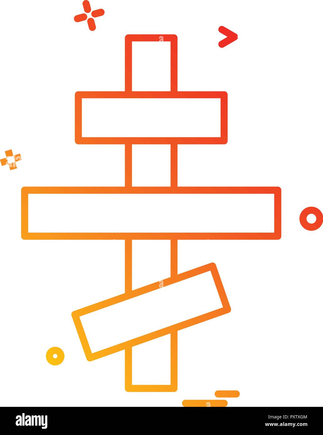 Cross icon design vector Stock Vector Image & Art - Alamy