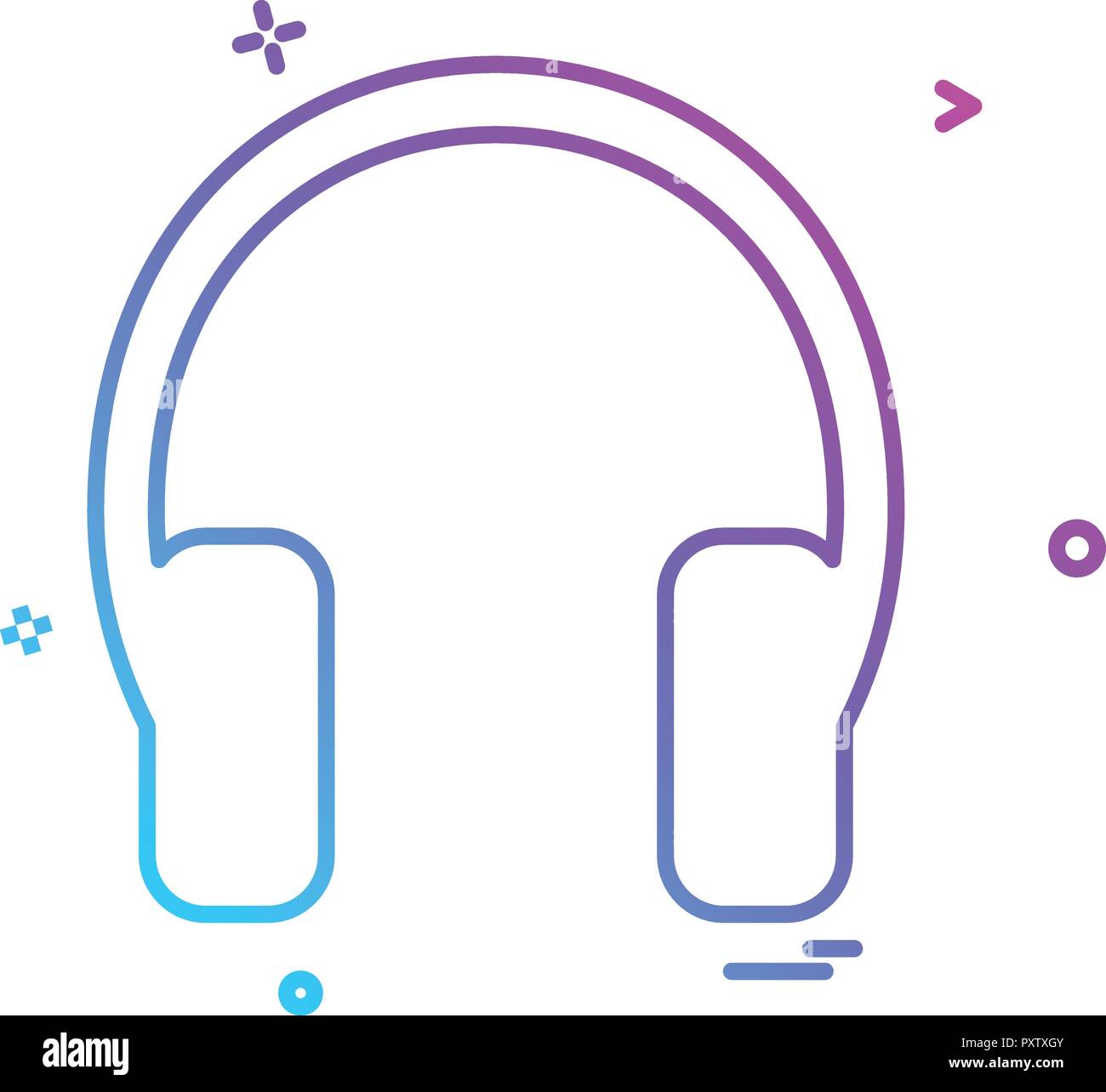 Music icon design vector Stock Vector Image & Art - Alamy