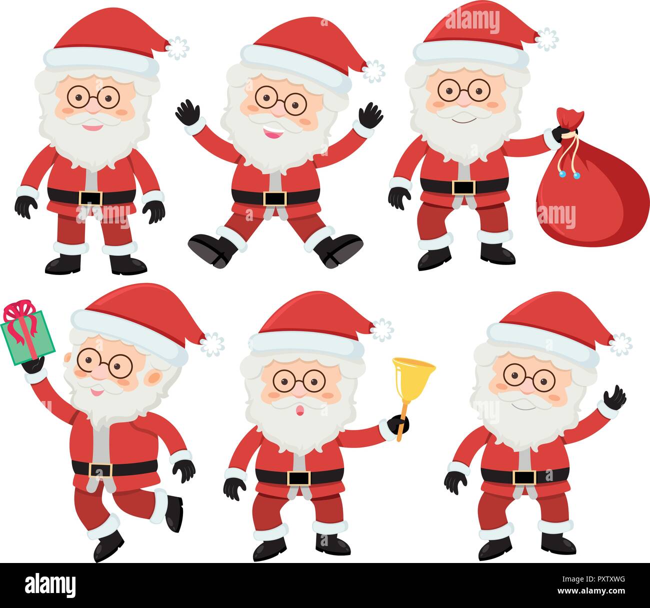 Six bag Stock Vector Images - Alamy