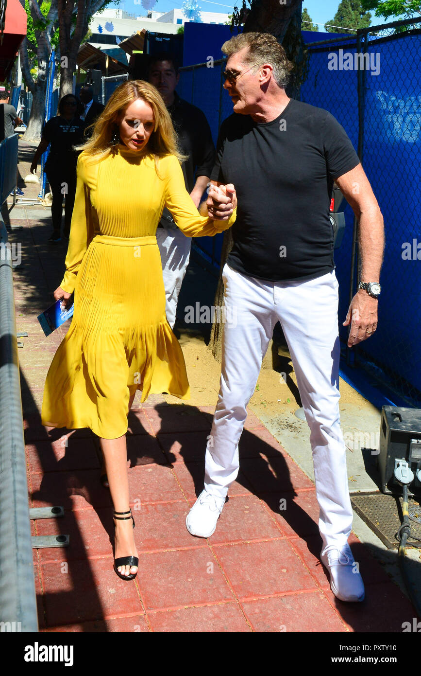 Los Angeles premiere of 'Smallfoot' - Arrivals Featuring: David ...