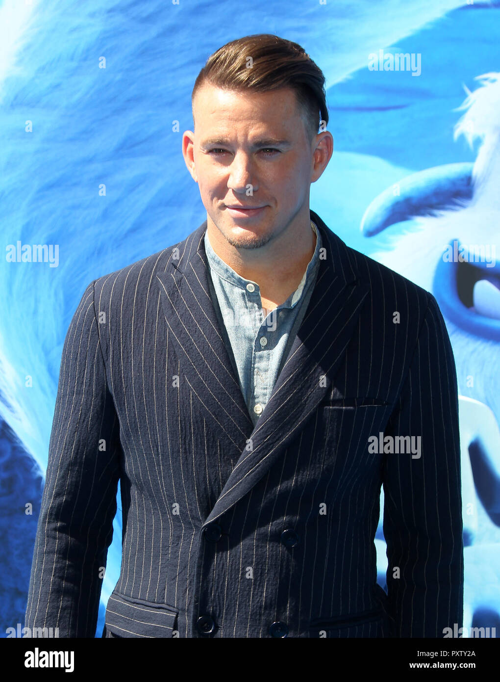 Los Angeles premiere of 'Smallfoot' - Arrivals Featuring: Channing ...