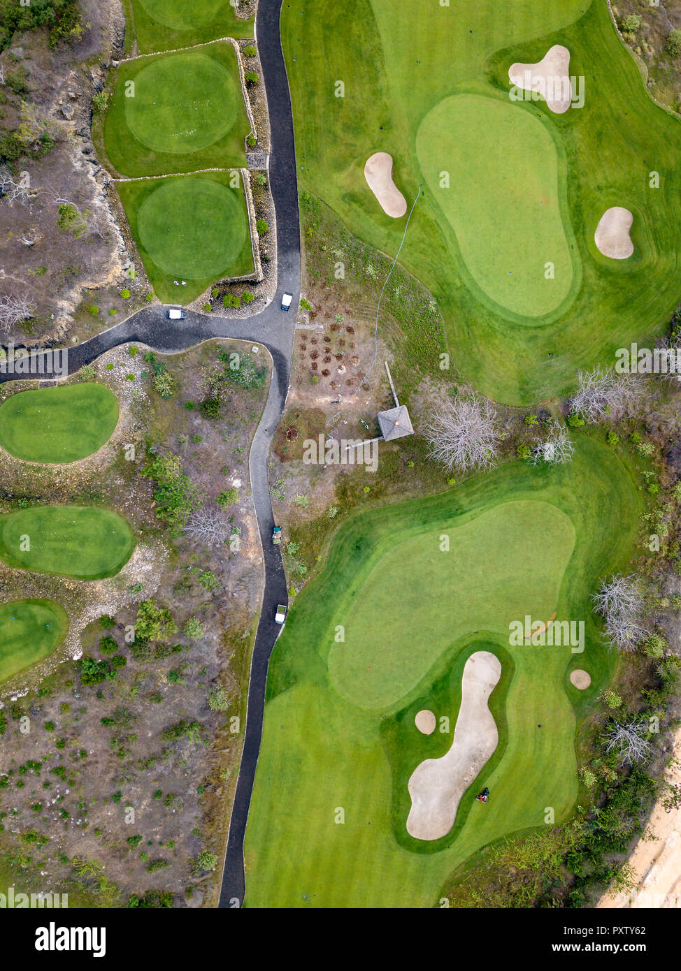 Indonesia, Bali, golf course at Payung beach Stock Photo - Alamy