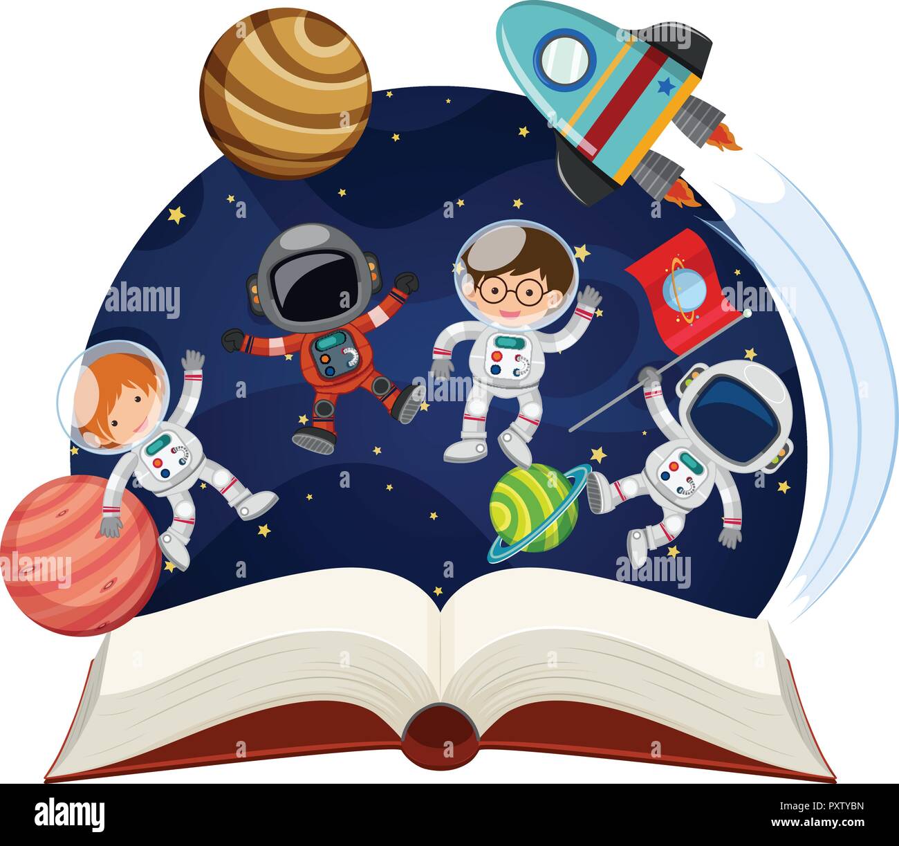 Astronomy Clip Art Book
