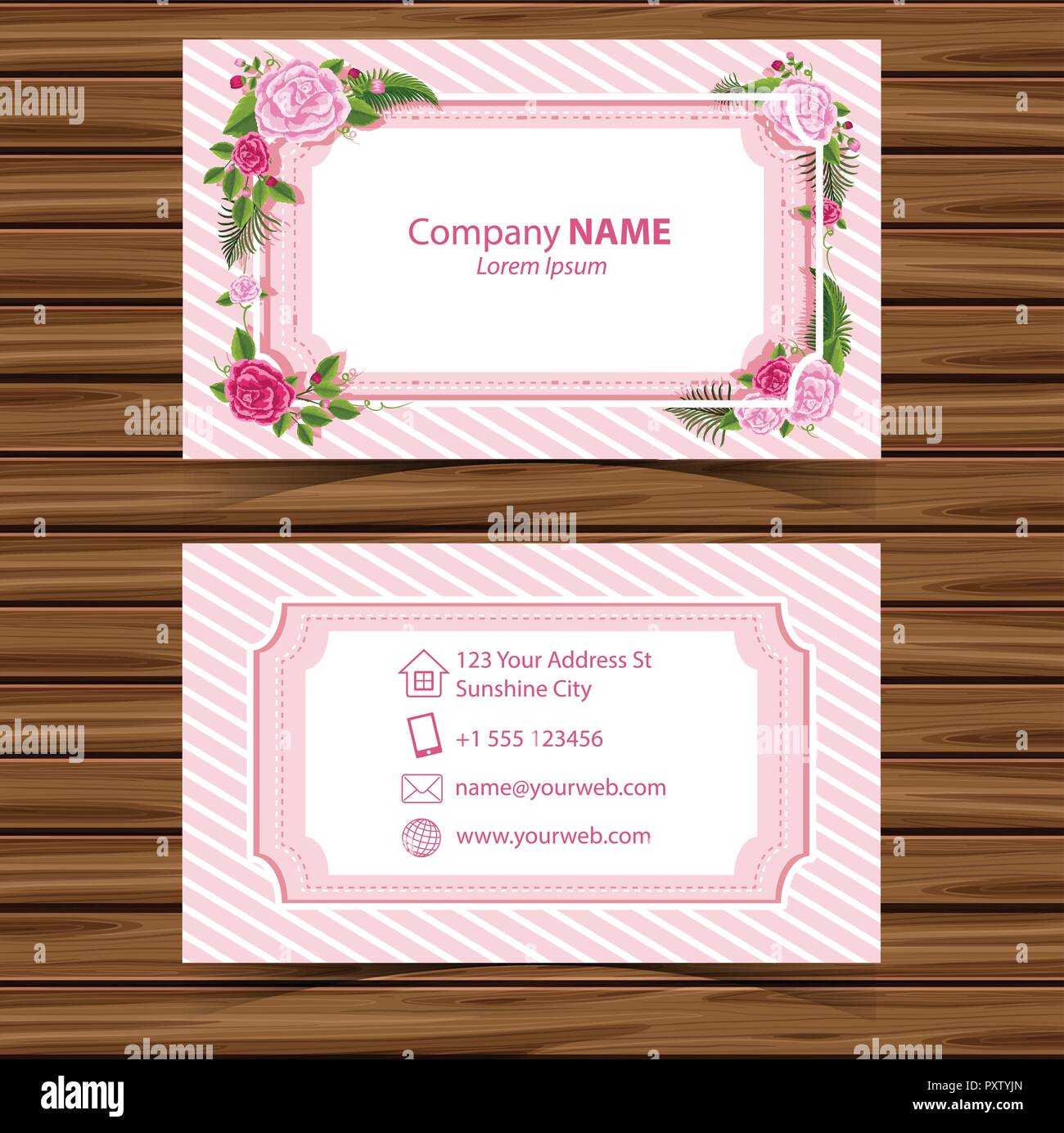 Business Card Border Template