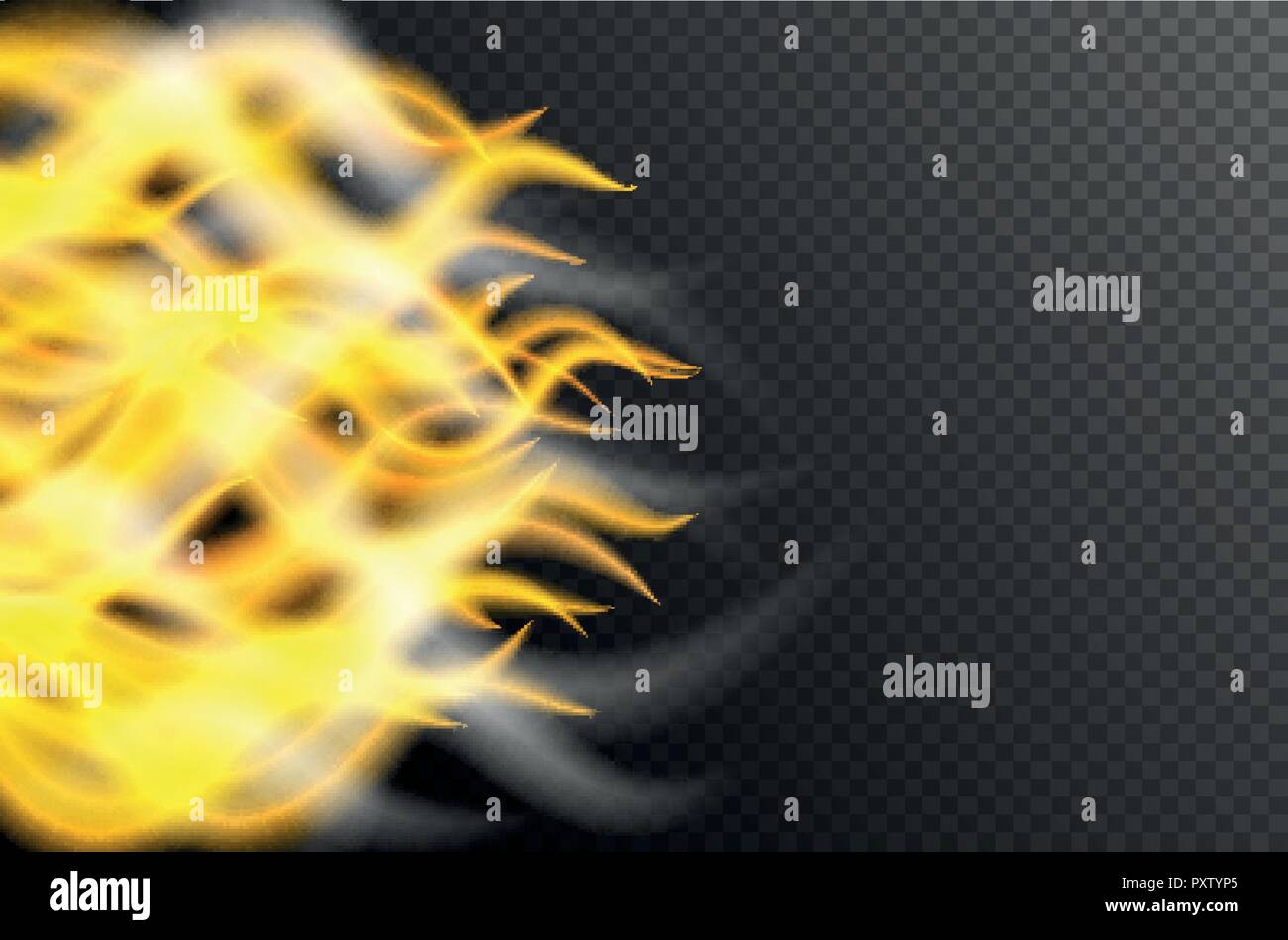 Background design with fire and smoke illustration Stock Vector Image ...