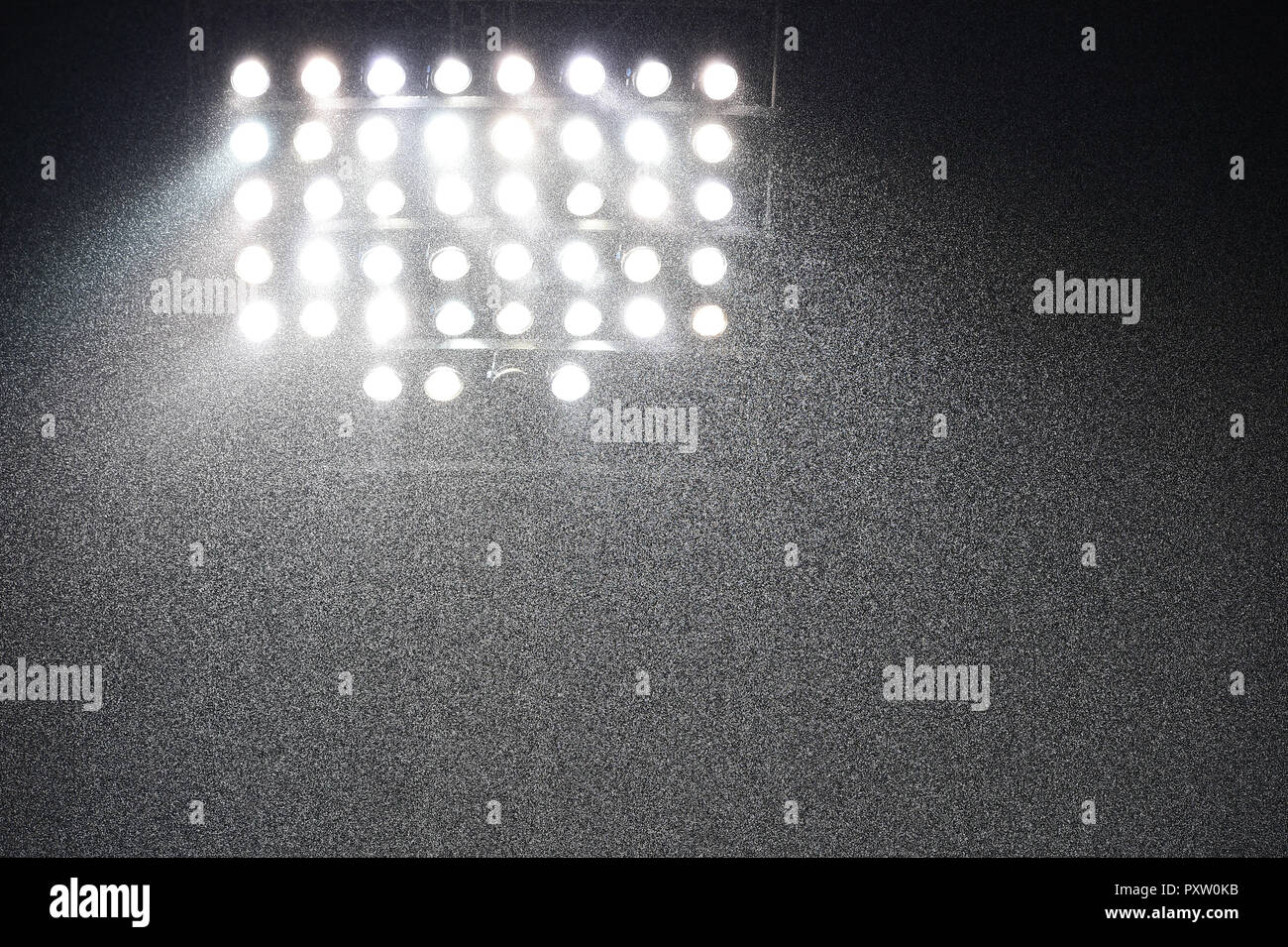 Football stadium night rainy hi-res stock photography and images - Alamy