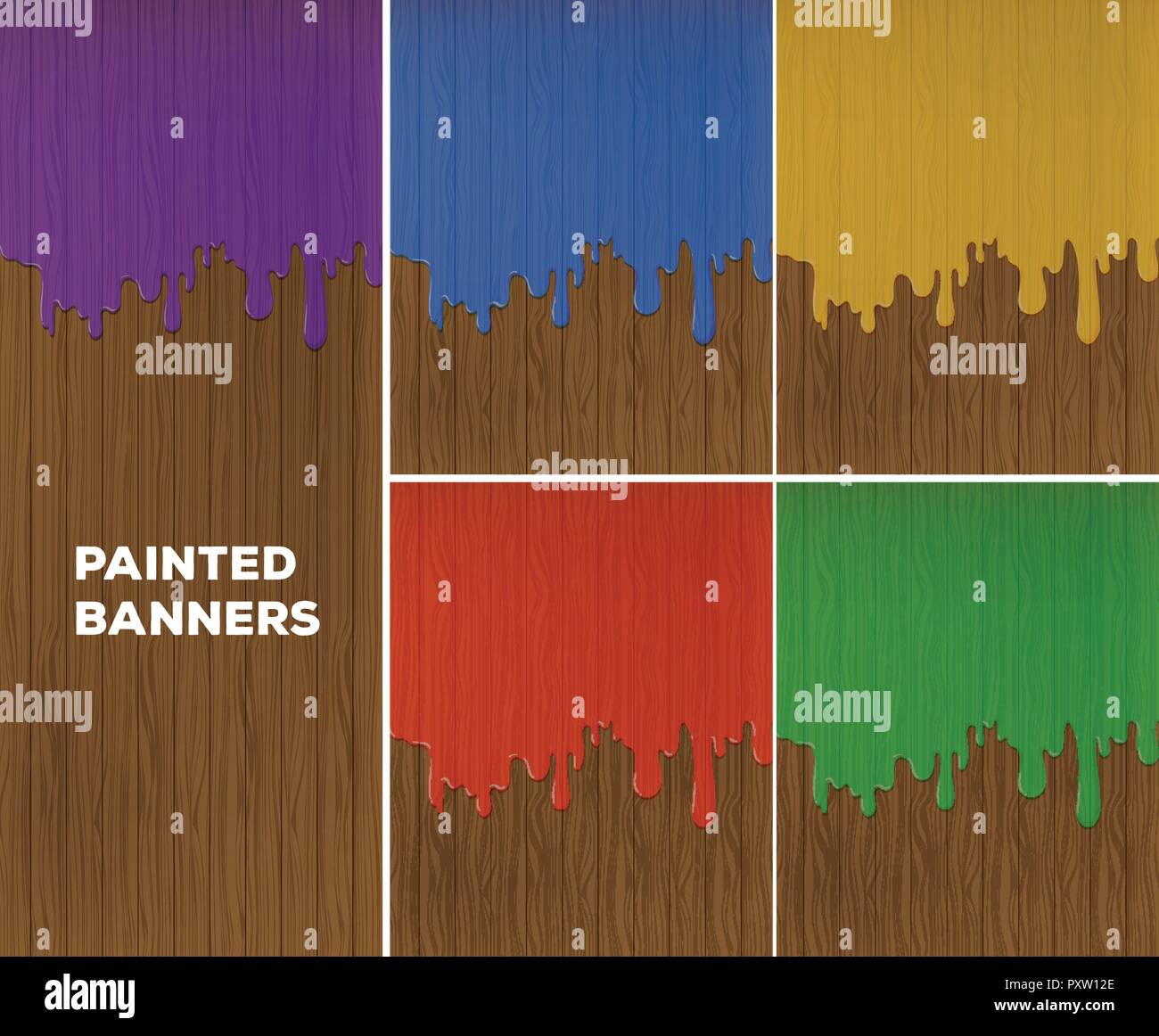 Purple painted wood texture Stock Vector Images - Alamy