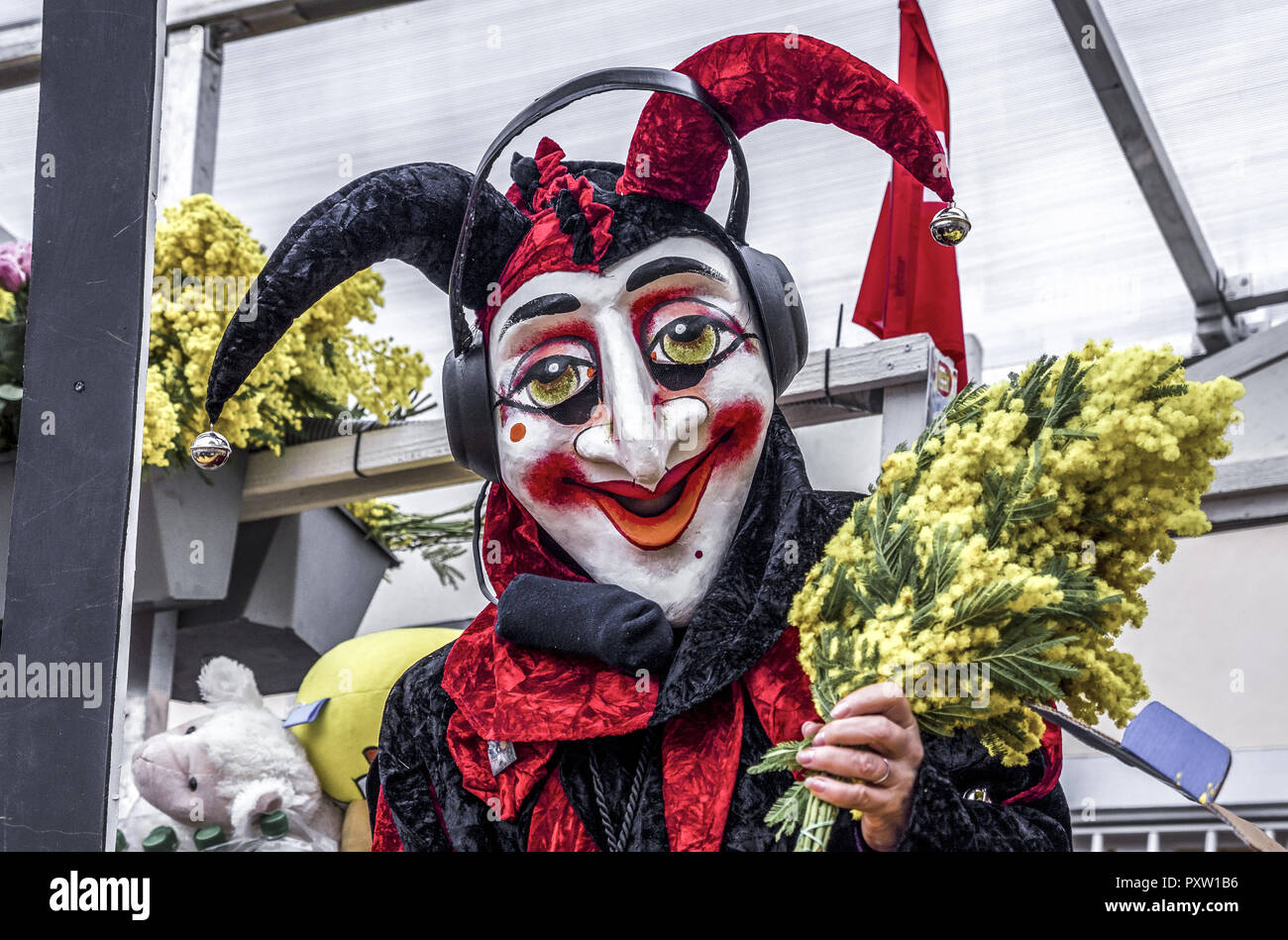 Basler Fasnacht, Carnival of Basel, Basel, Switzerland Stock Photo - Alamy