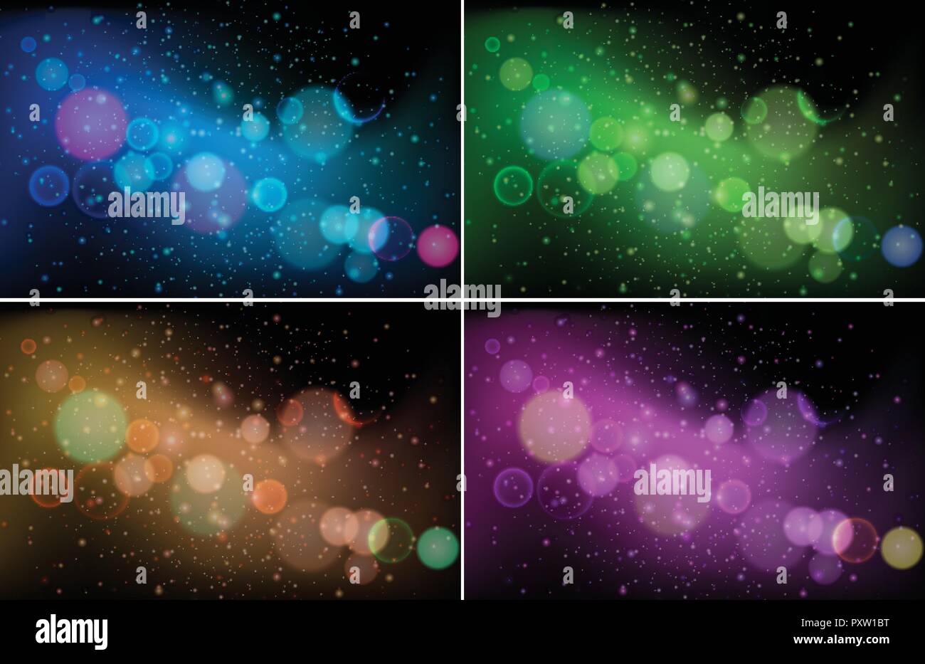 Background template with blue light illustration Stock Vector Image ...