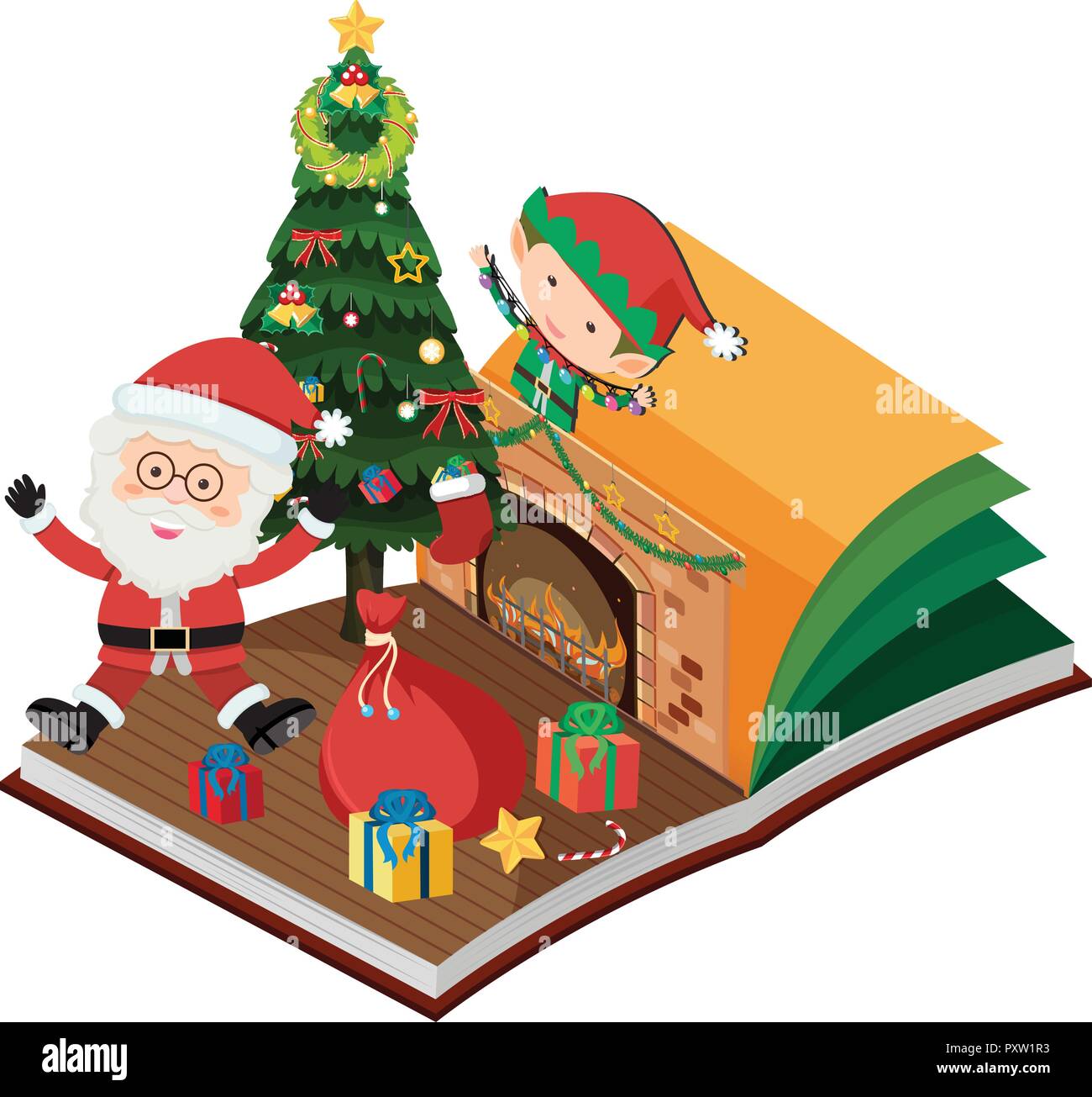 Christmas storytime hi-res stock photography and images - Alamy