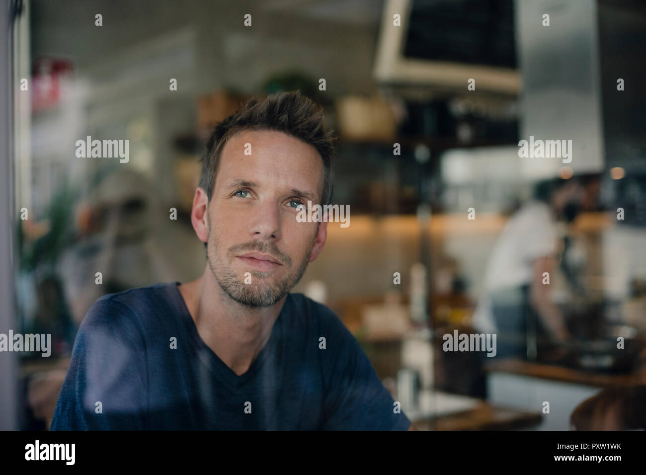 Adult contemplate hi-res stock photography and images - Alamy