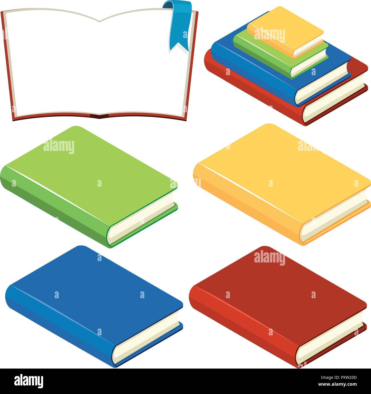 Bookcover image Stock Vector Images - Alamy