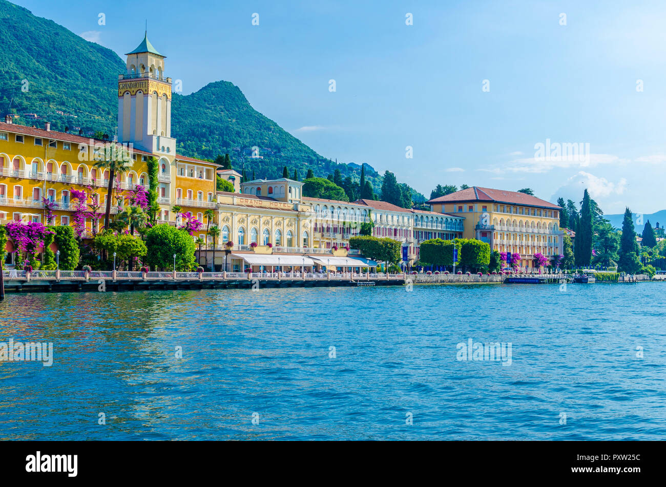 Gardone riviera garda lake hi-res stock photography and images - Alamy