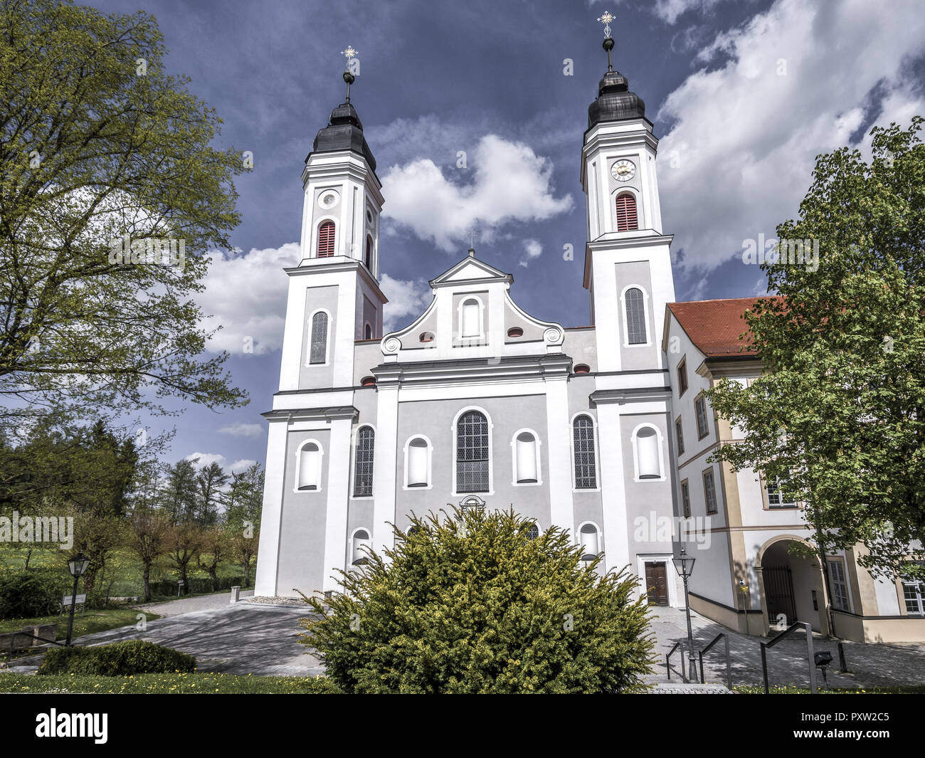 Irsee Monastery, Bavaria, Germany Stock Photo - Alamy