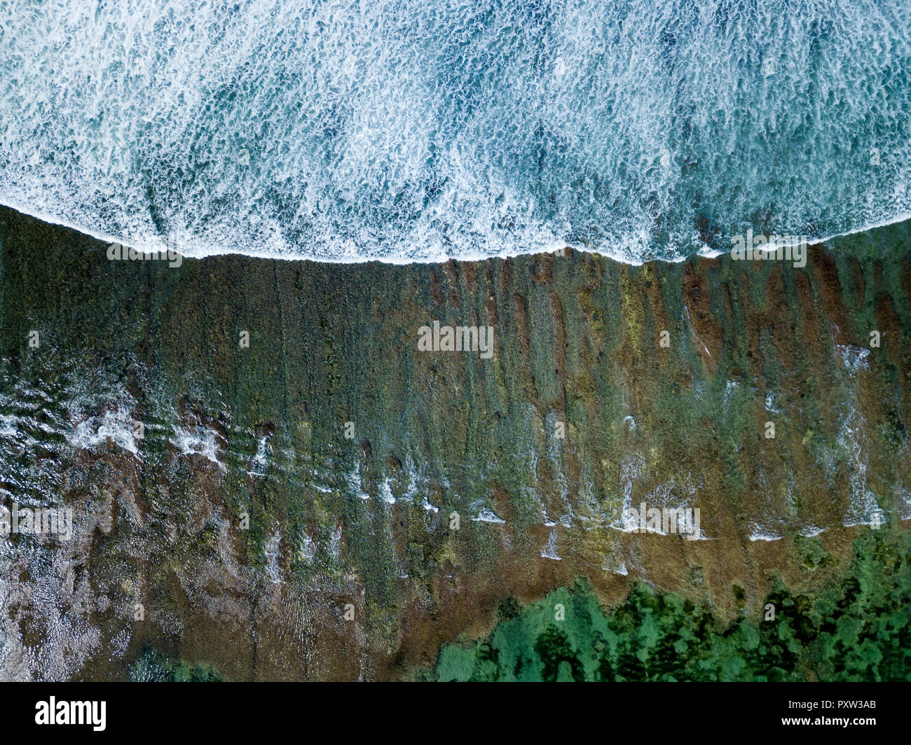 Indonesia, Bali, Aerial view of Karma beach Stock Photo - Alamy