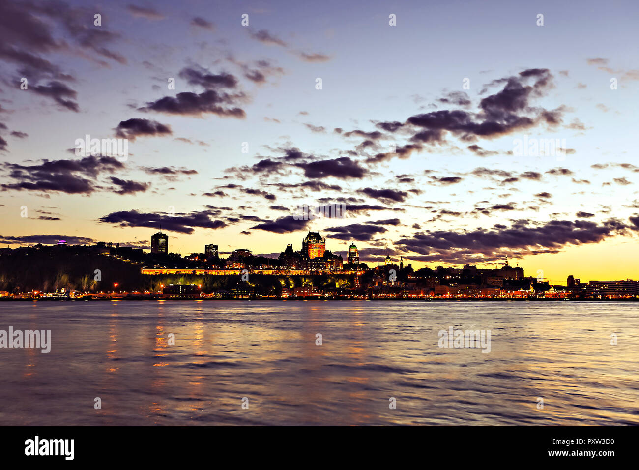 Quebec city panorama skyline hi-res stock photography and images - Alamy