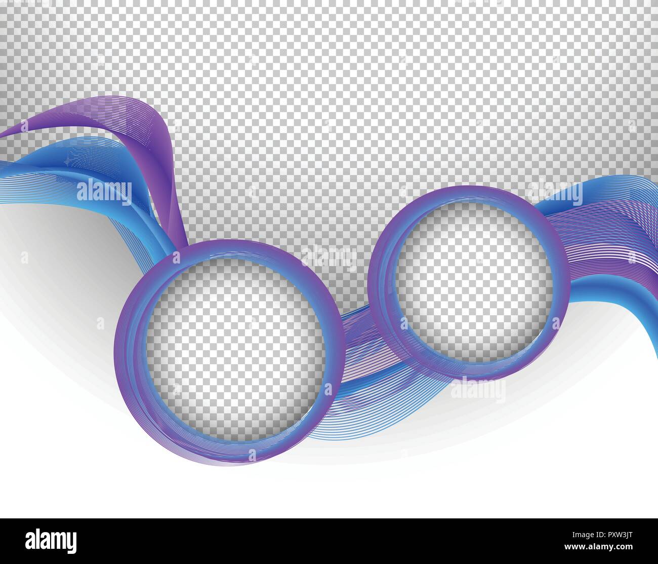 Background template with purple and blue patterns illustration Stock ...