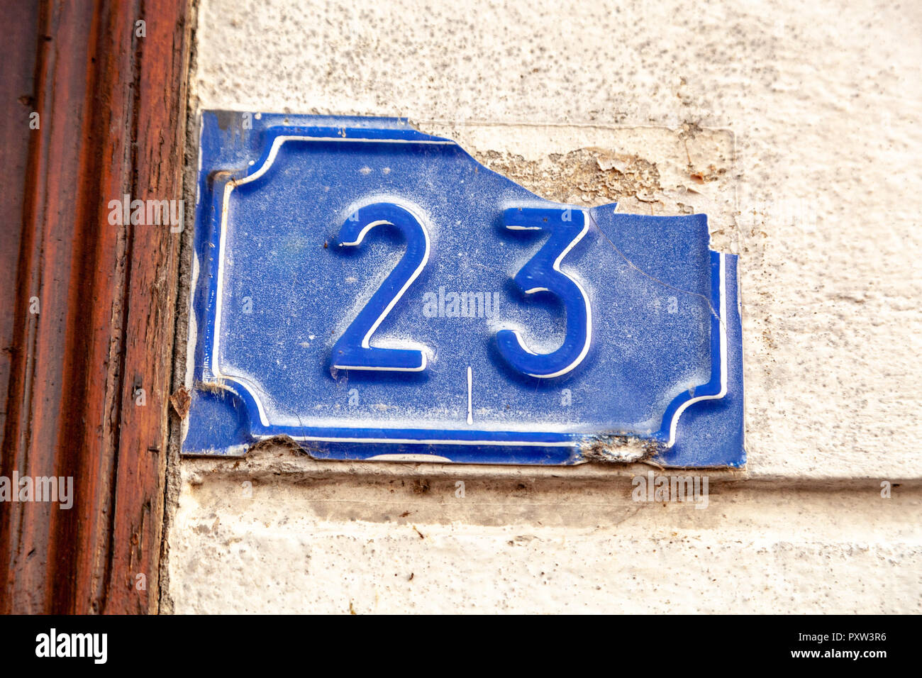House numbers from France, Belgium, Sweden, Denmark, Finland and St ...