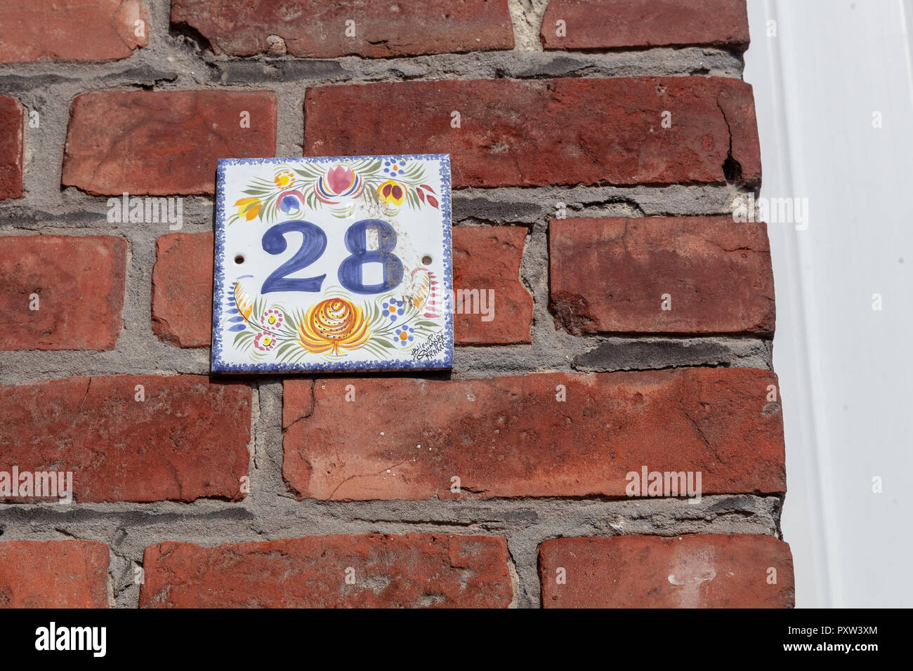 House numbers from France, Belgium, Sweden, Denmark, Finland and St ...
