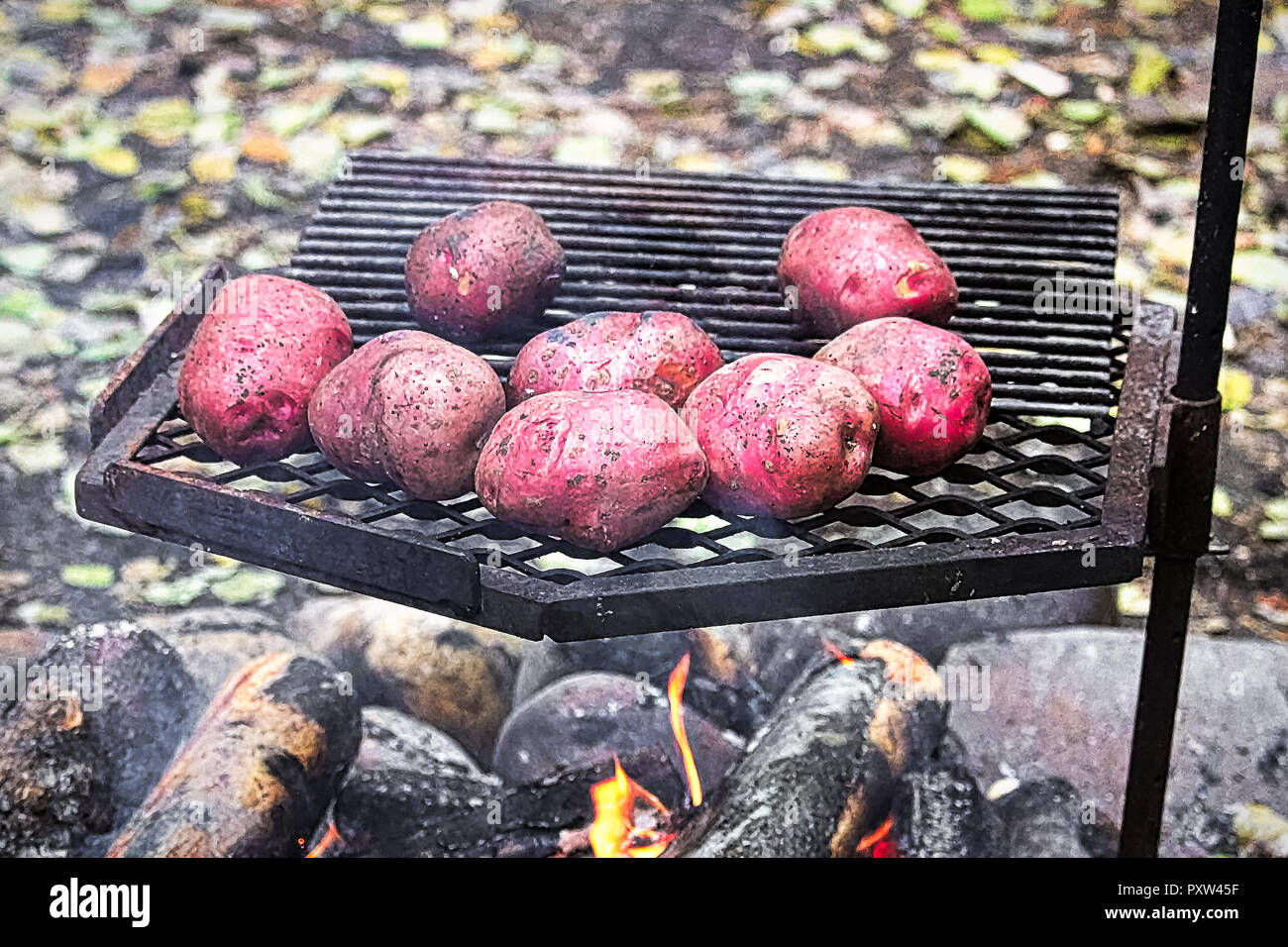 Open Flame Cooking High Resolution Stock Photography and Images - Alamy