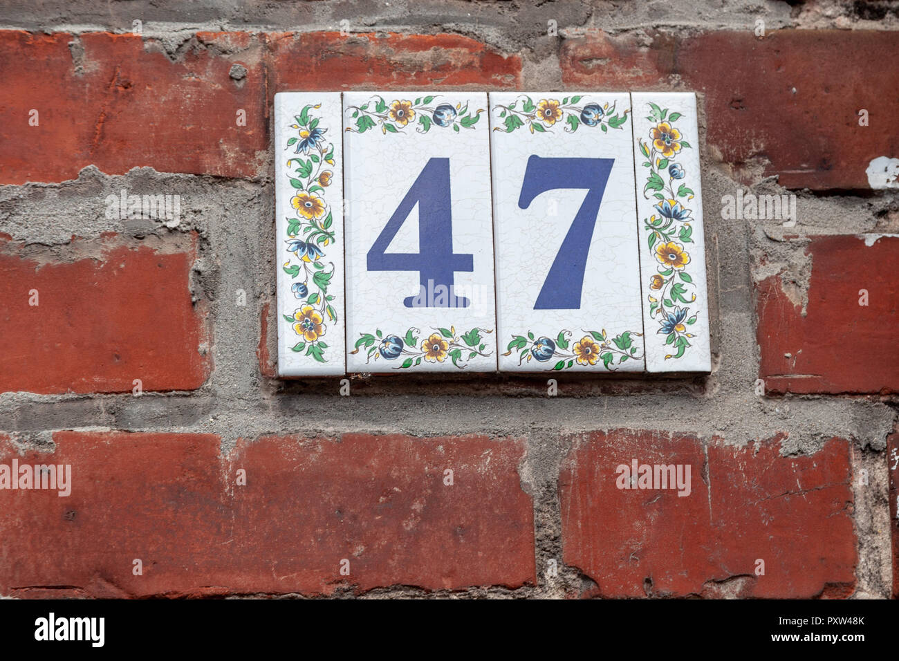 House numbers from France, Belgium, Sweden, Denmark, Finland and St ...