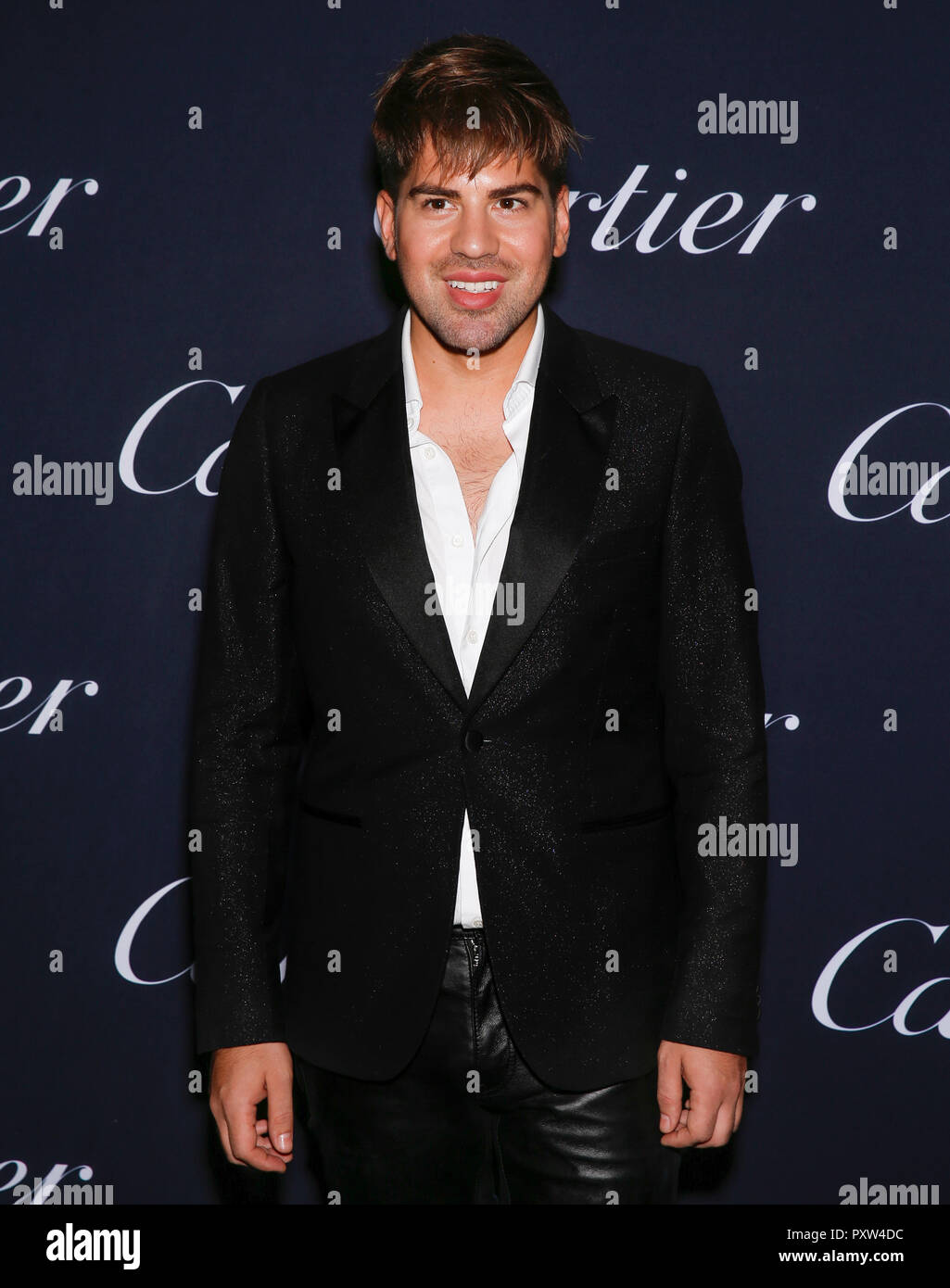New York, NY - September 06, 2018: A guest attends 2018 Cartier ...