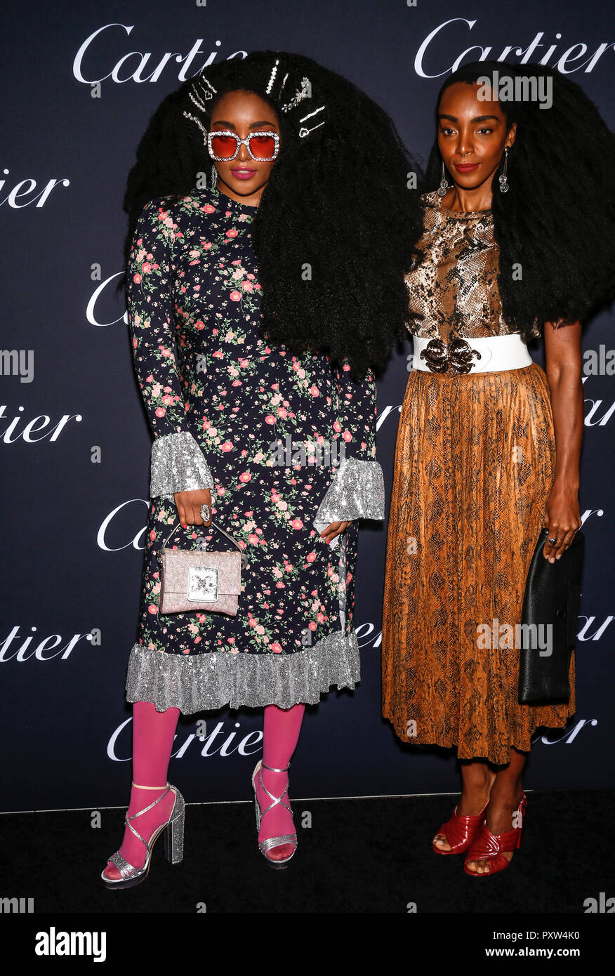 New York, NY - September 06, 2018: TK Wonder and Cipriana Quann attend ...