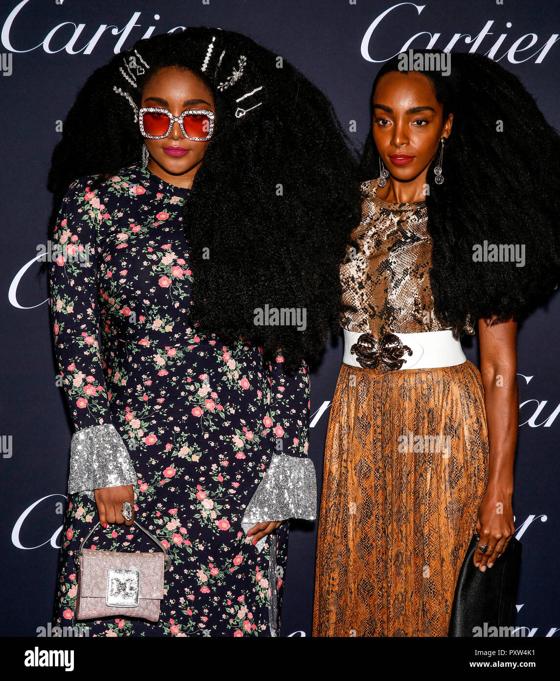 New York, NY - September 06, 2018: TK Wonder and Cipriana Quann attend ...