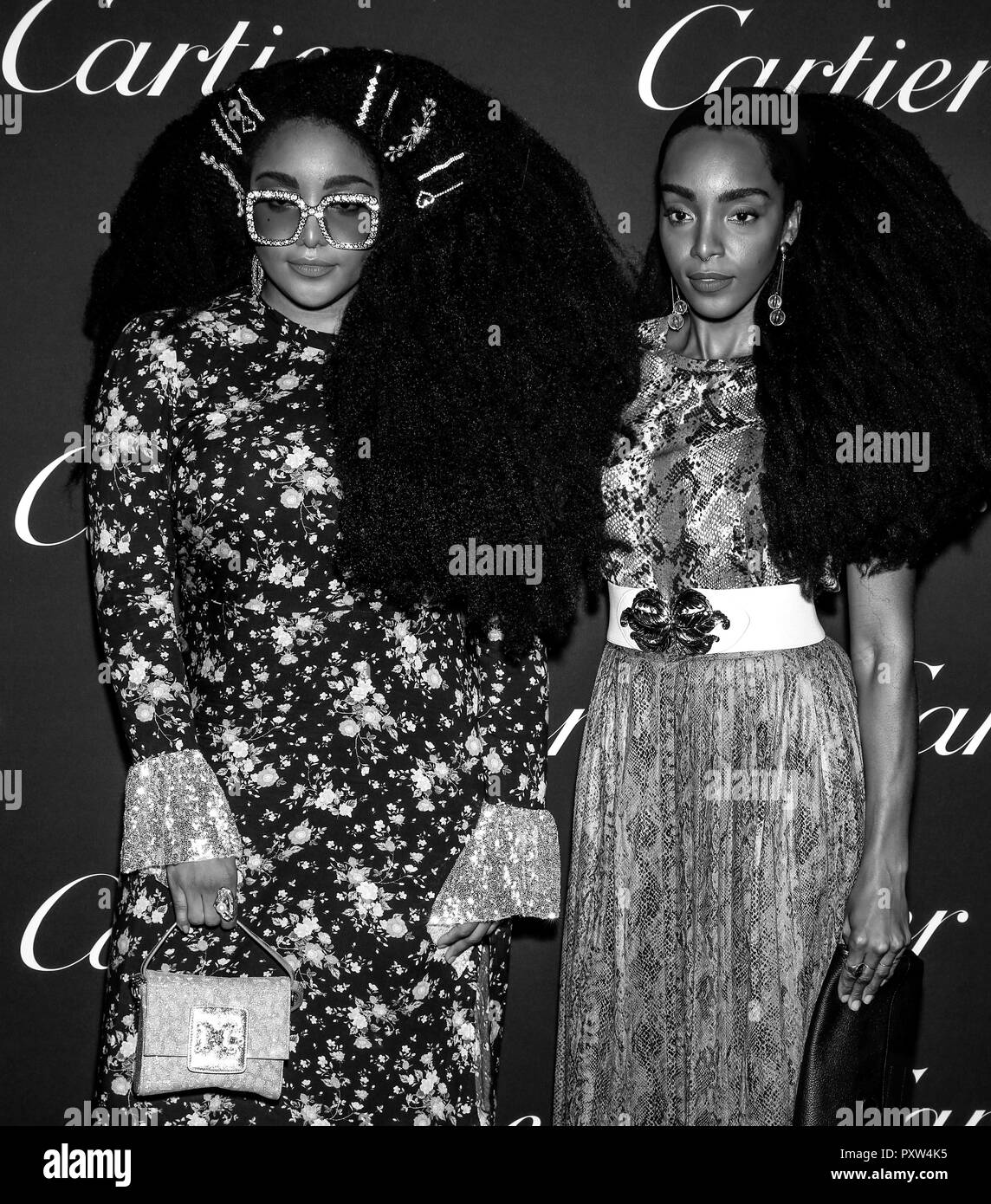 Cipriana quann and tk wonder Black and White Stock Photos & Images - Alamy