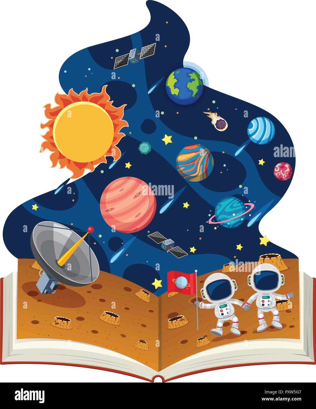 Astronomy Clip Art Book