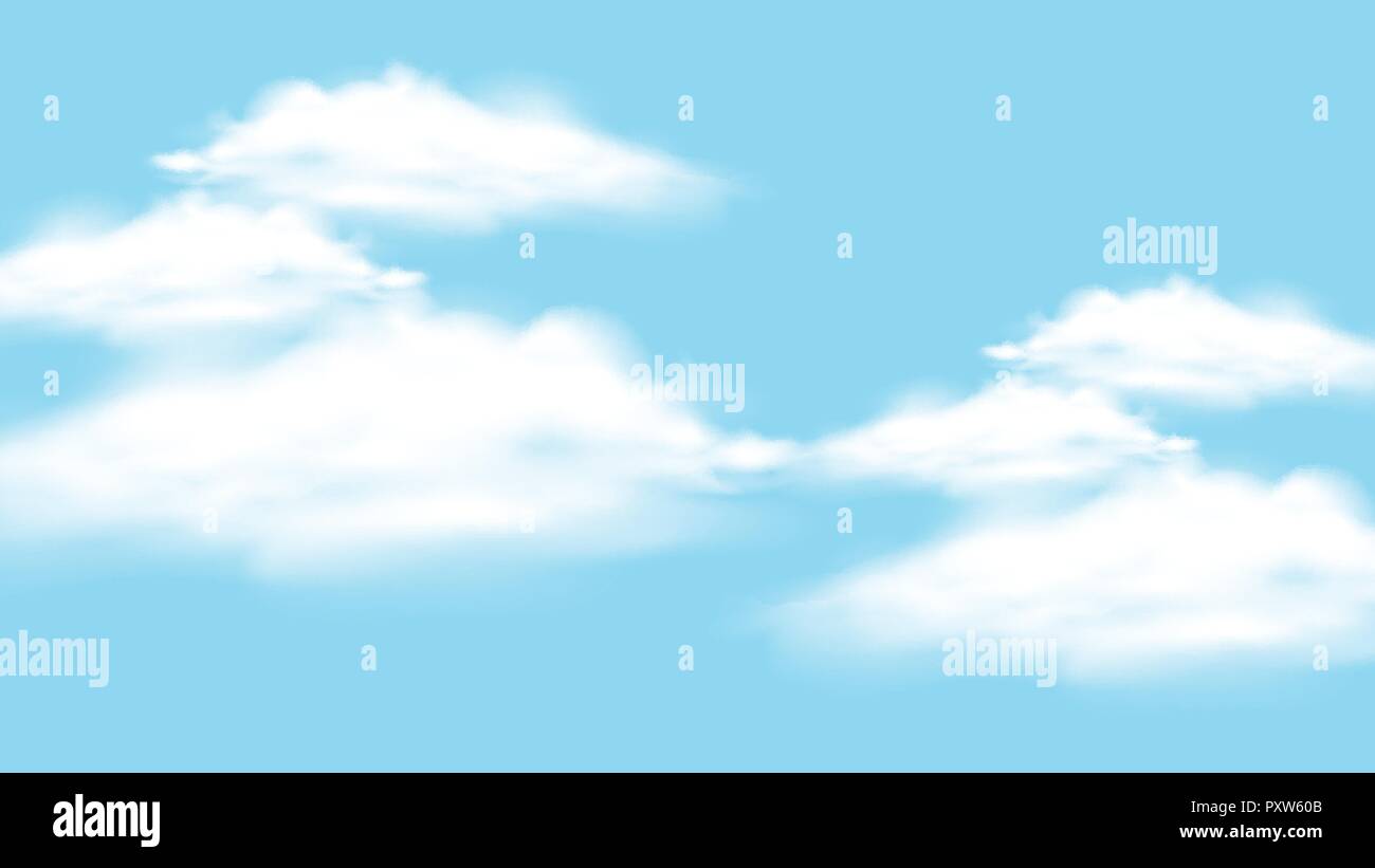 Background design with blue sky illustration Stock Vector Image & Art ...