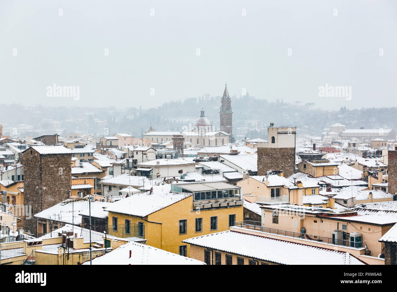 Florence italy snow hi-res stock photography and images - Alamy