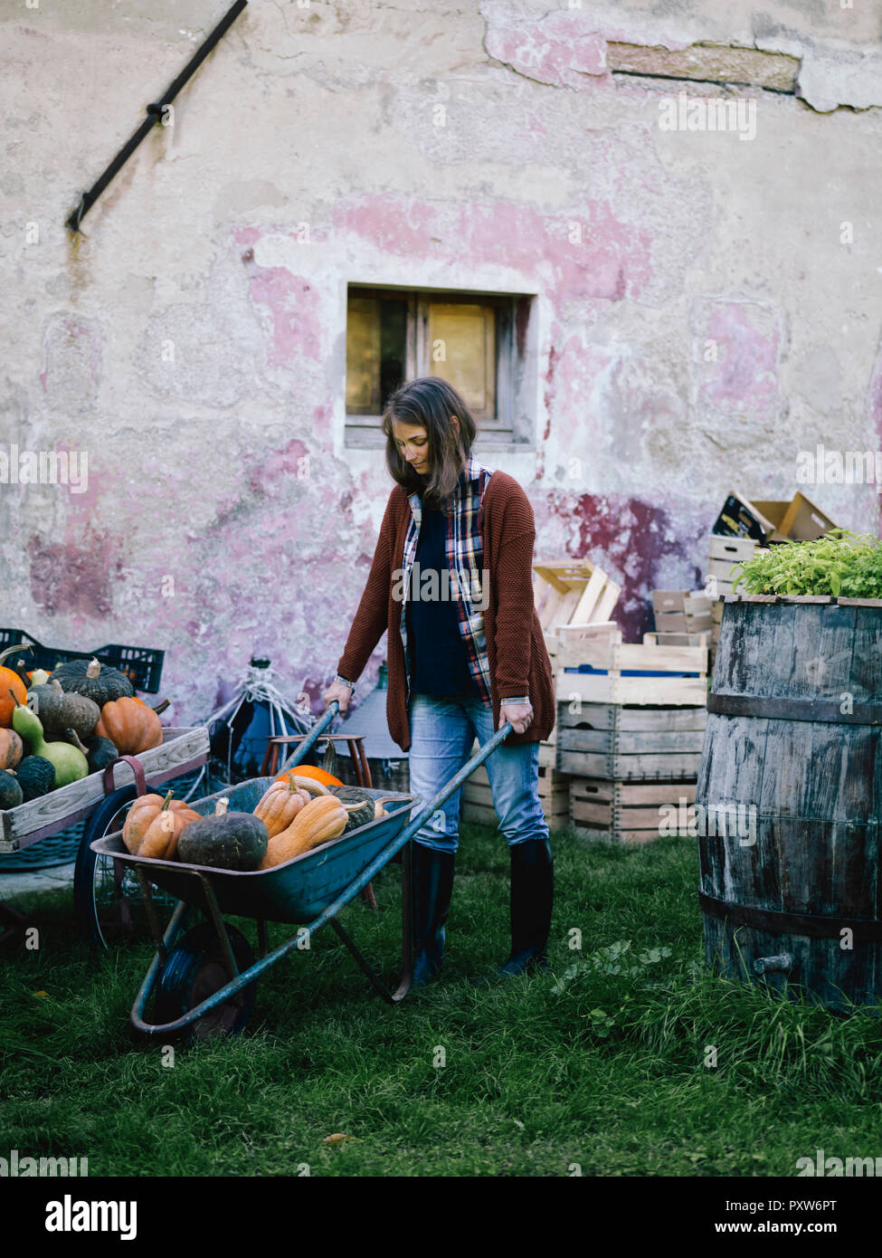 Human wheelbarrow hi-res stock photography and images - Alamy