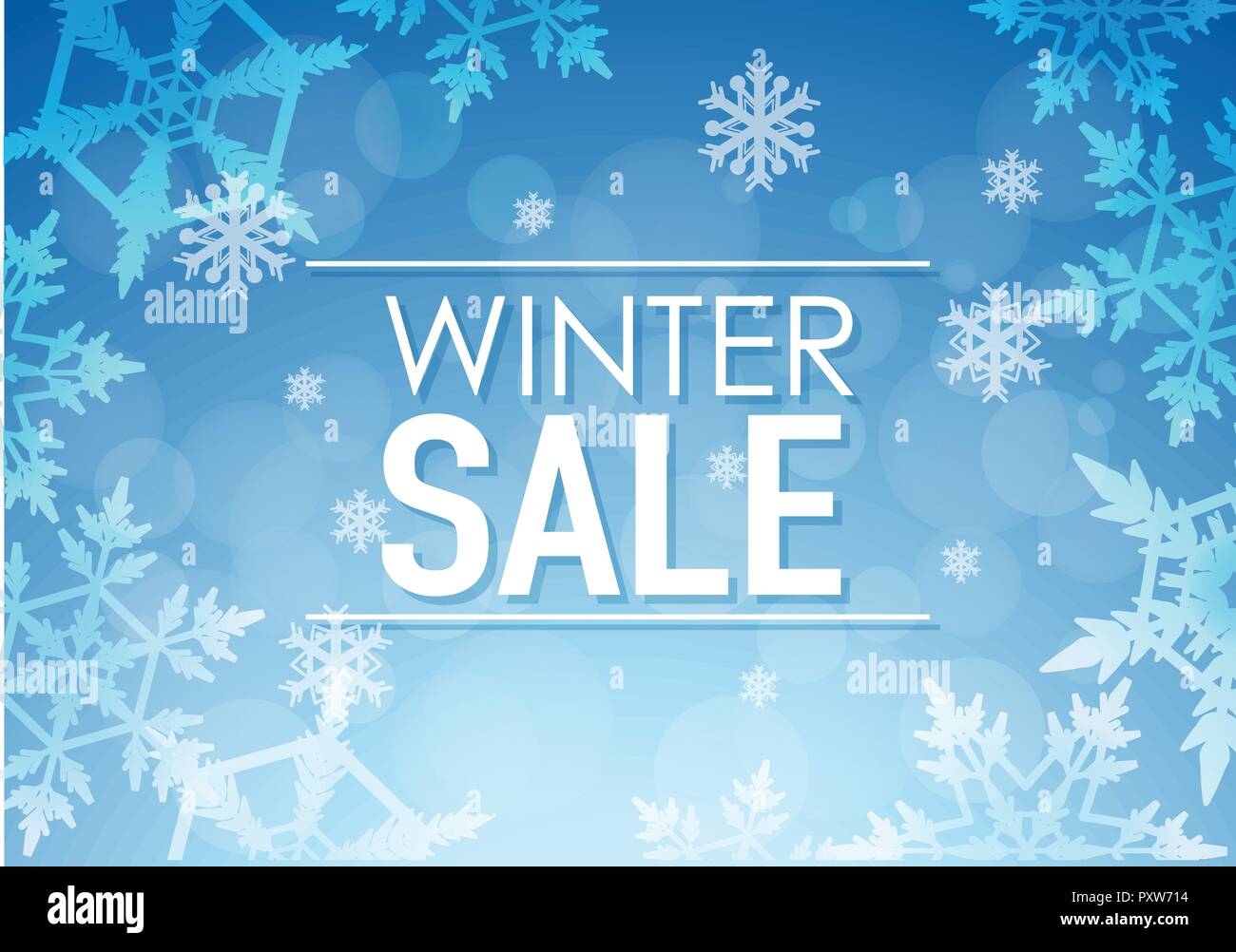 Winter offers Stock Vector Images - Alamy