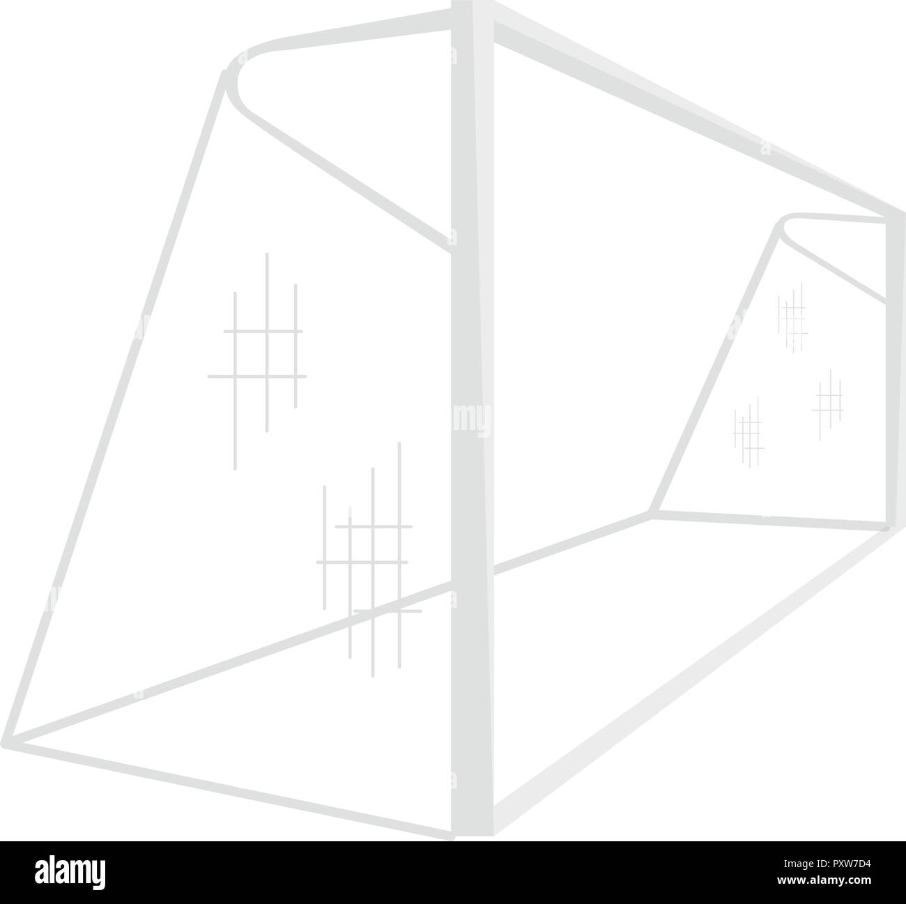 Isolated soccer net Stock Vector Image & Art - Alamy