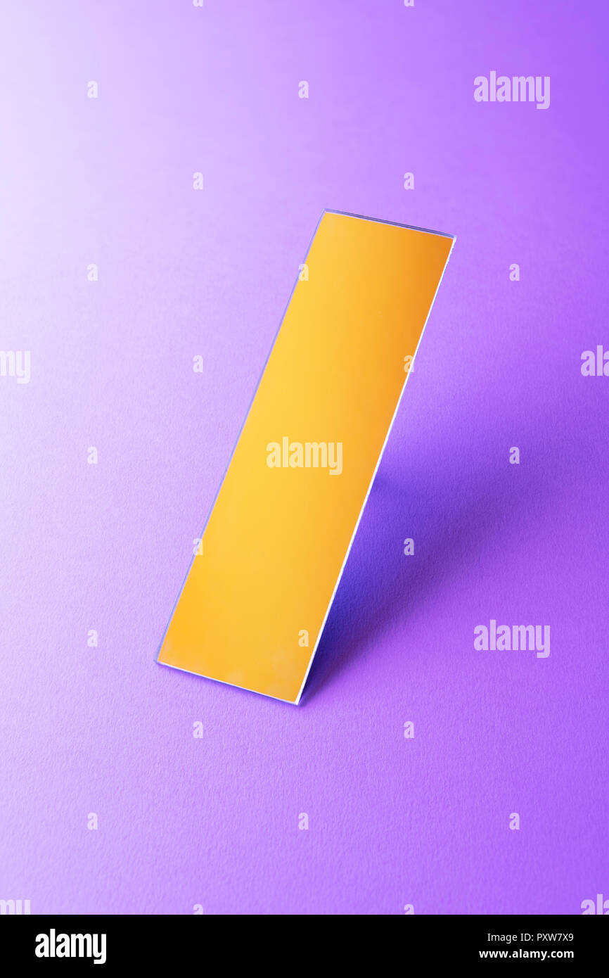 Rectangle shaped mirror purple ground hi-res stock photography and ...