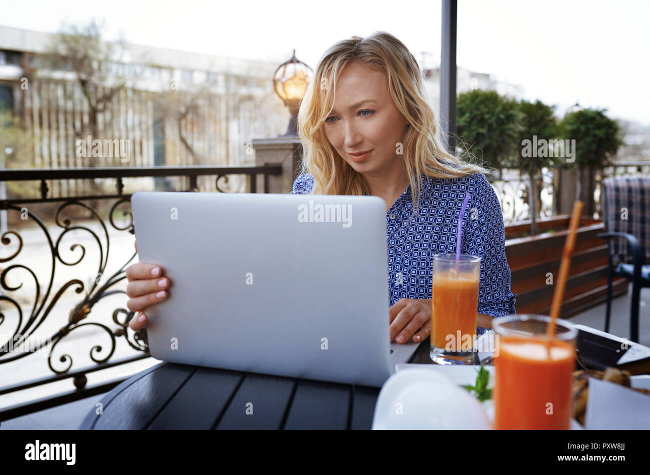 Female Blogger High Resolution Stock Photography and Images - Alamy