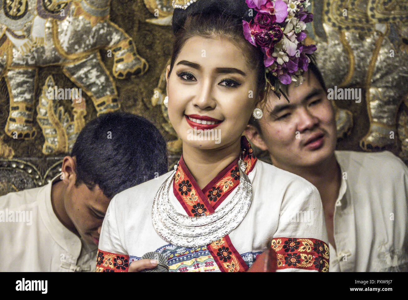 Female Thai Singer Stock Photo - Alamy