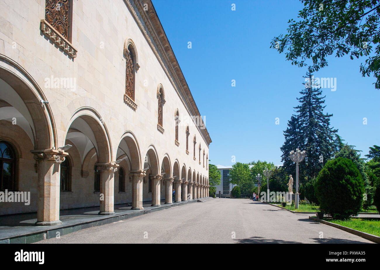 Georgia, Gori, Stalin's Birthplace and Stalin museum Stock Photo - Alamy