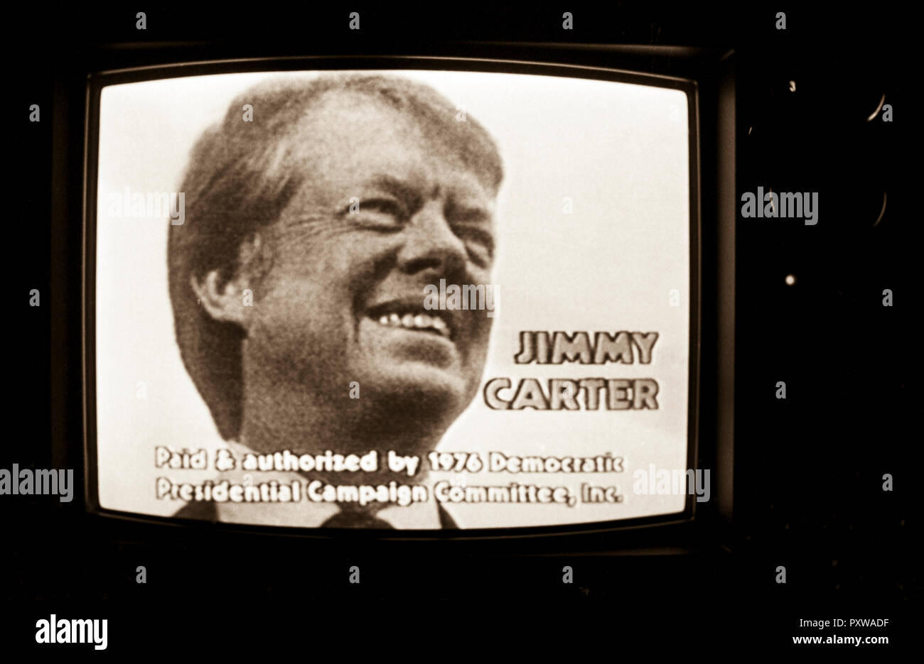 A 1976 black and white TV campaign ad for Jimmy Carter produced by ad ...