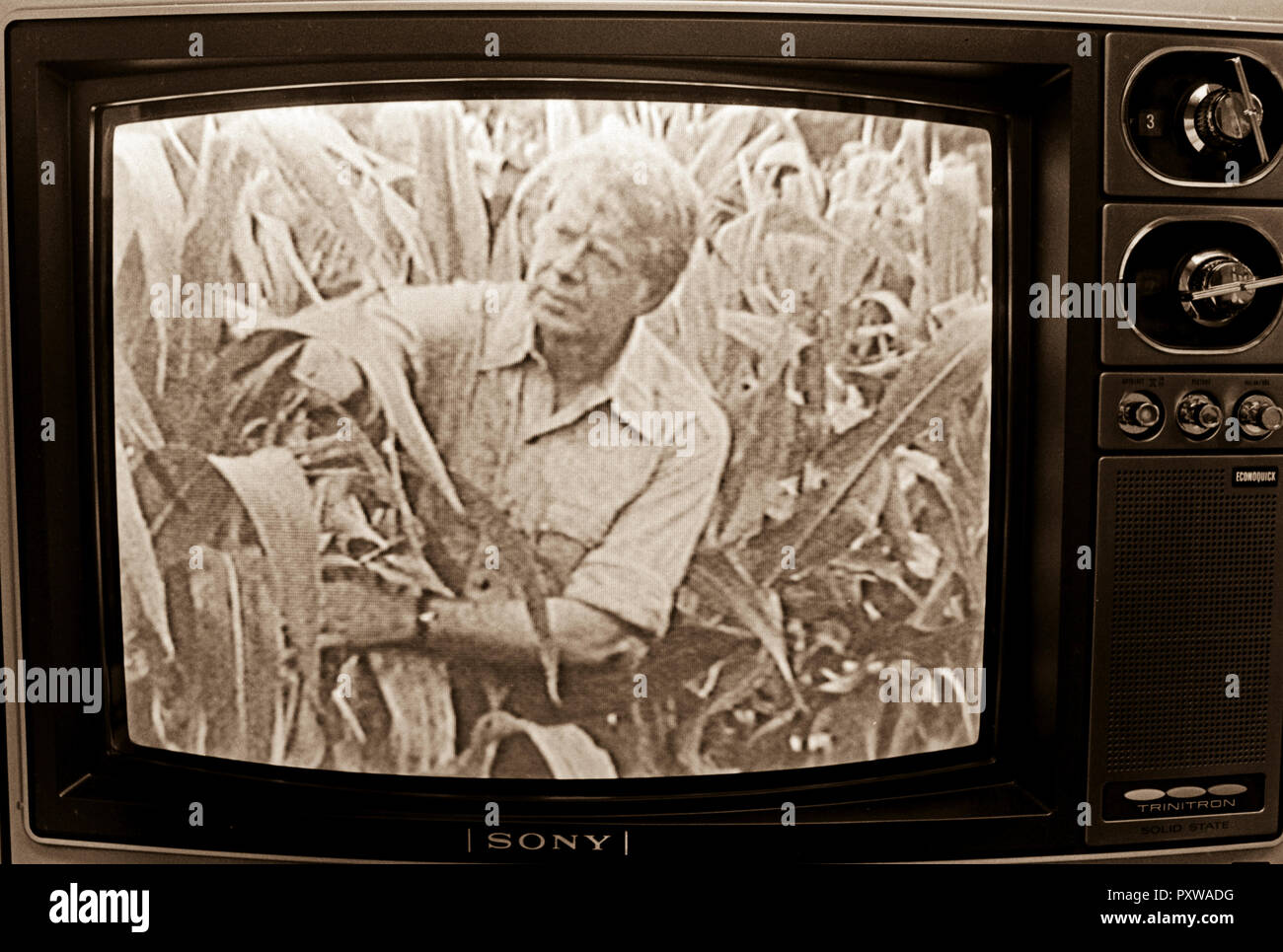 A 1976 black and white TV campaign ad for Jimmy Carter produced by ad ...