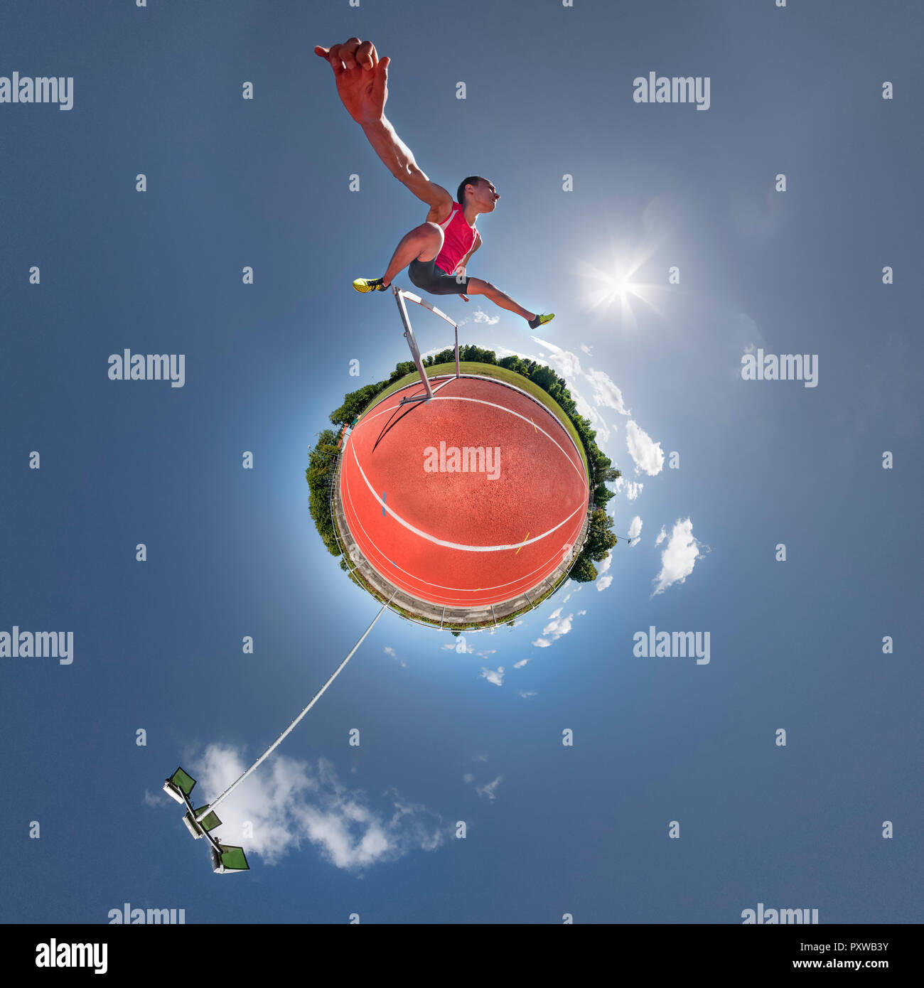 Hurdler hi-res stock photography and images - Alamy