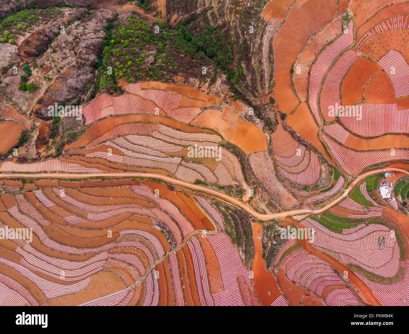 Dongchuan red yunnan china hi-res stock photography and images - Alamy