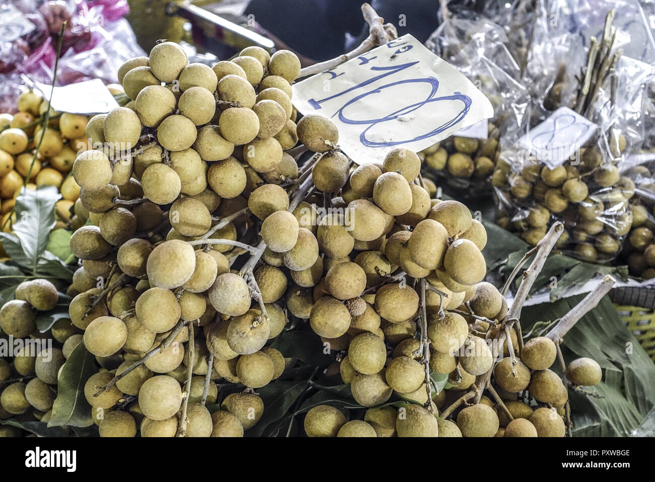 Longan, Tropical Fruits Stock Photo - Alamy