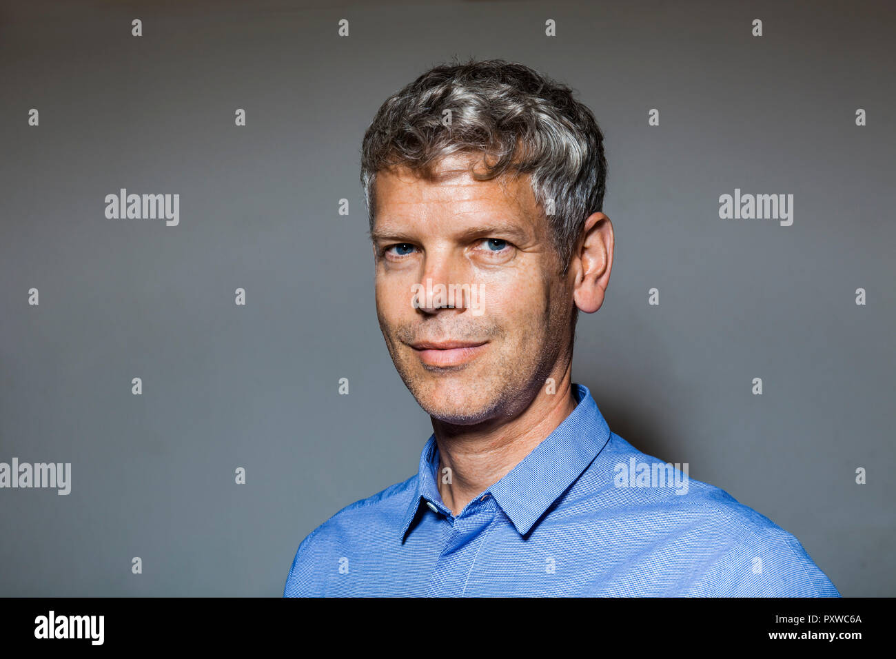 Man smiling people men portraits portrait color hi-res stock ...