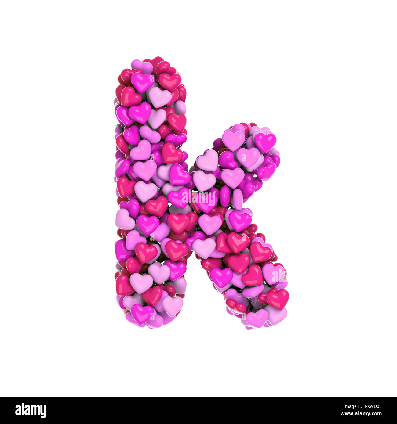 Lowercase K With Loop